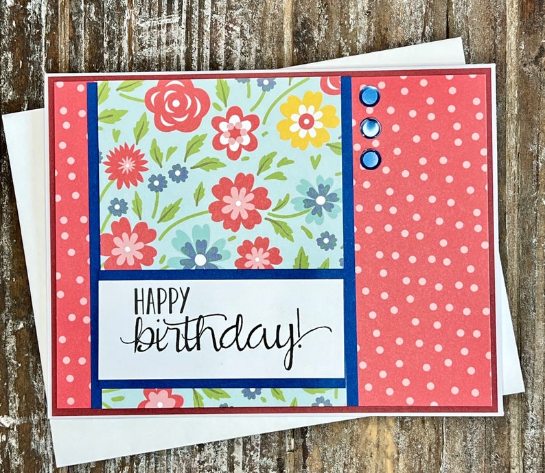Summer Fun Card Set - Bright Bold Card Set - Fruits and Flowers Card ...