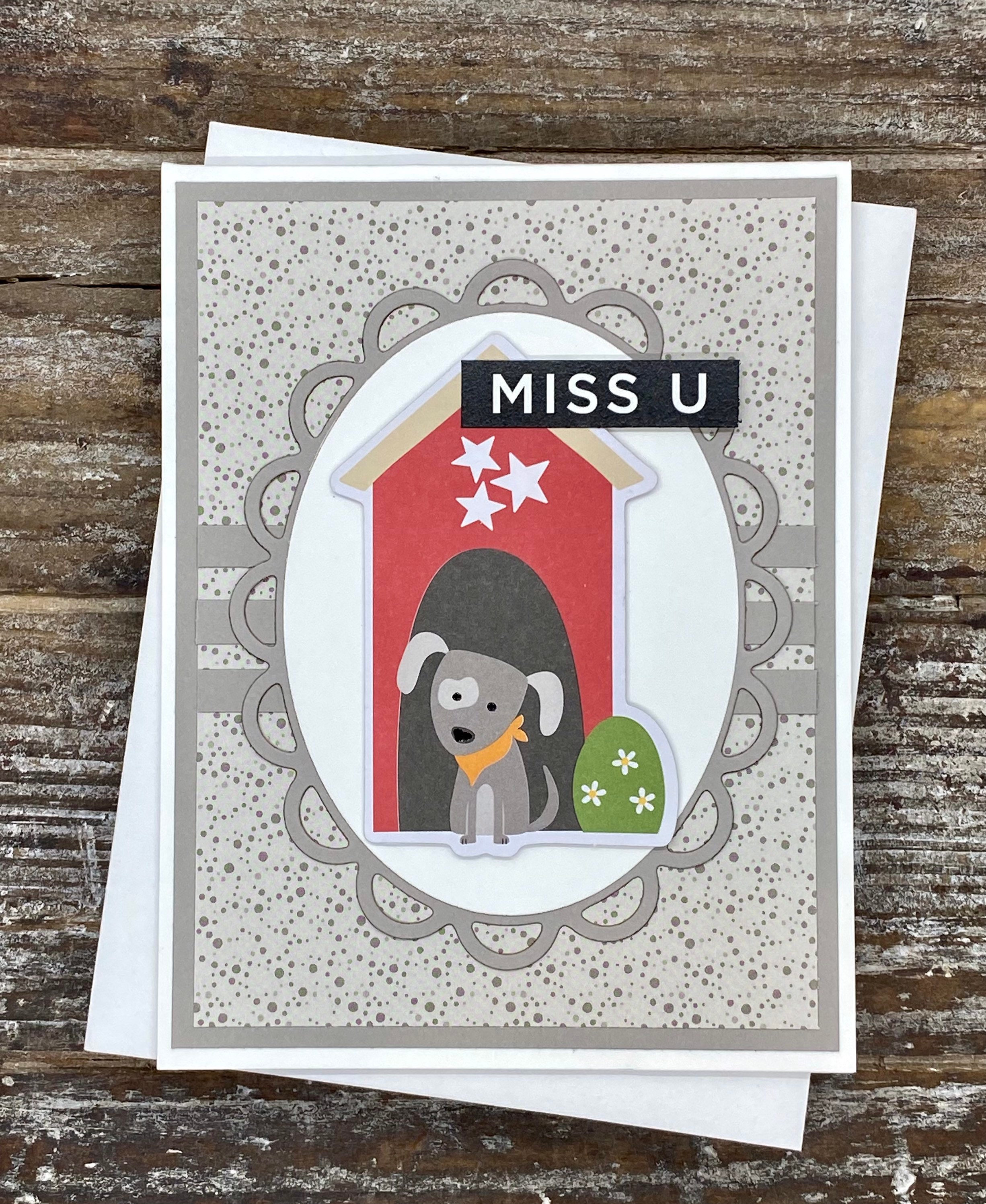 Dog Miss You Card - Missing You Card With Dog - Dog Gone It Miss You ...