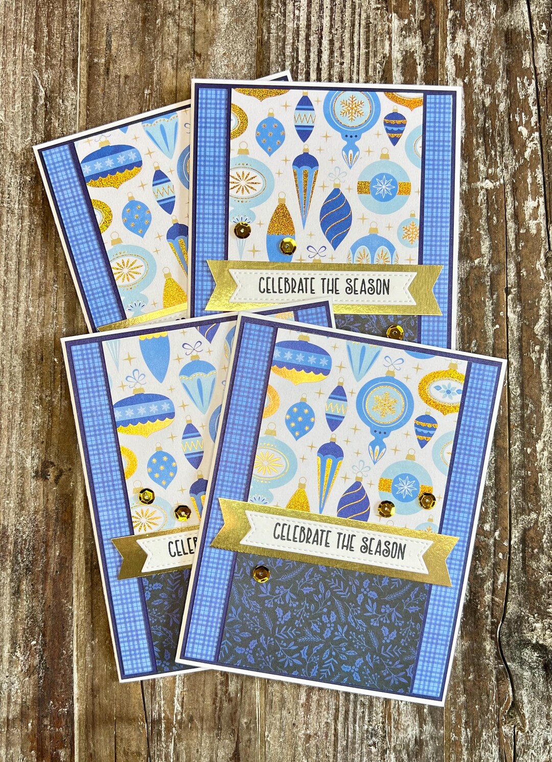 Celebrate the Season Card Set - Christmas Card Set - Etsy