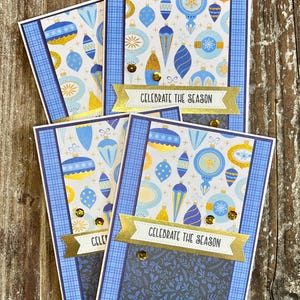 Celebrate the Season Card Set - Christmas Card Set - Etsy