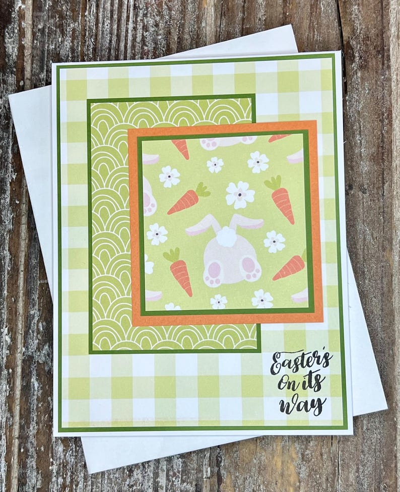 Easter Bunny Cards - Bright Fun Easter Cards - Easter Cards - Etsy