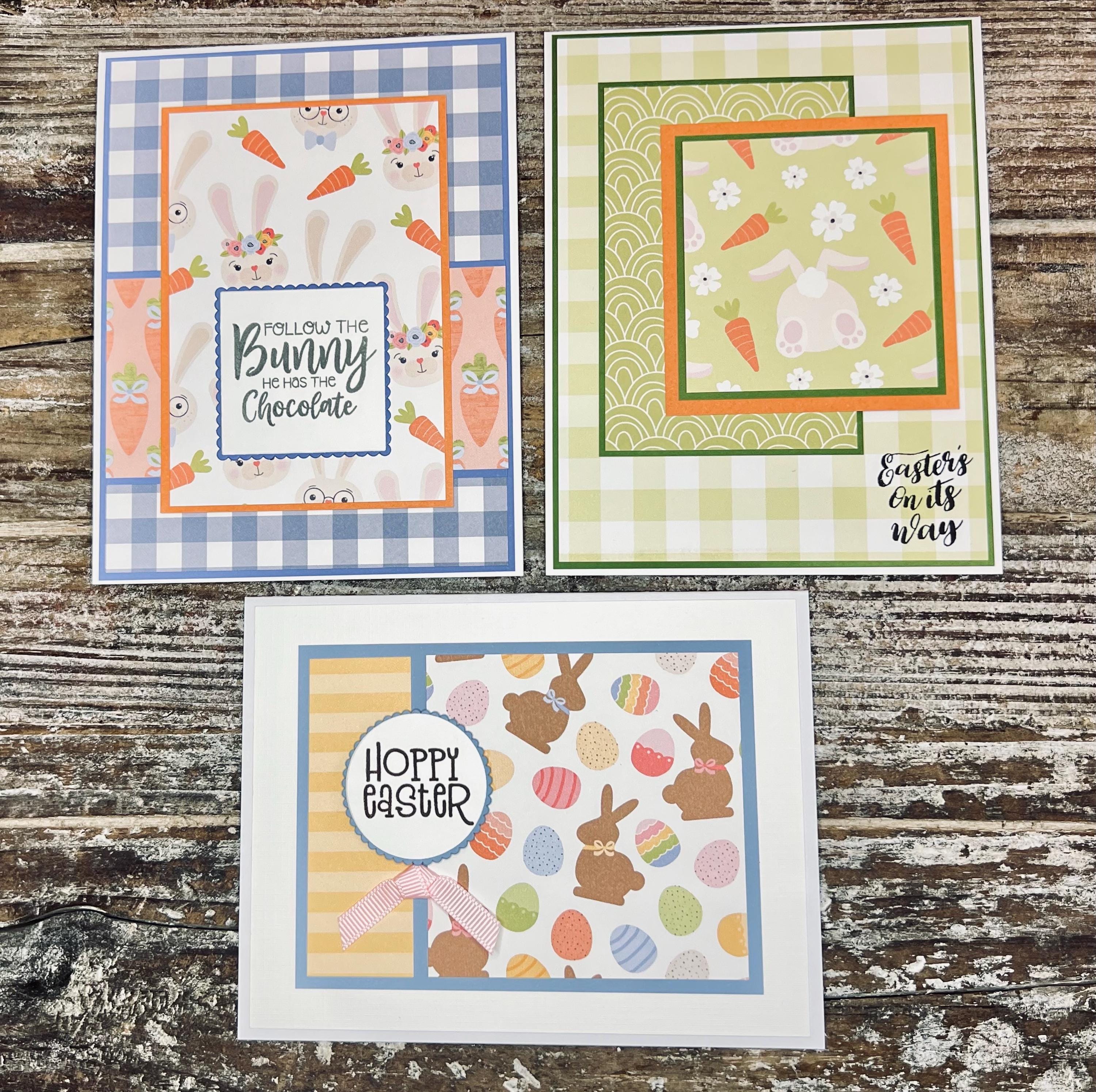 Easter Bunny Cards - Bright Fun Easter Cards - Easter Cards - Etsy