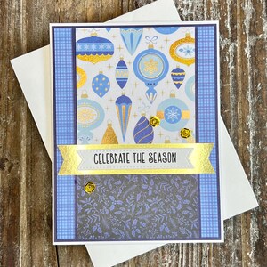 Celebrate the Season Card Set - Christmas Card Set - Etsy