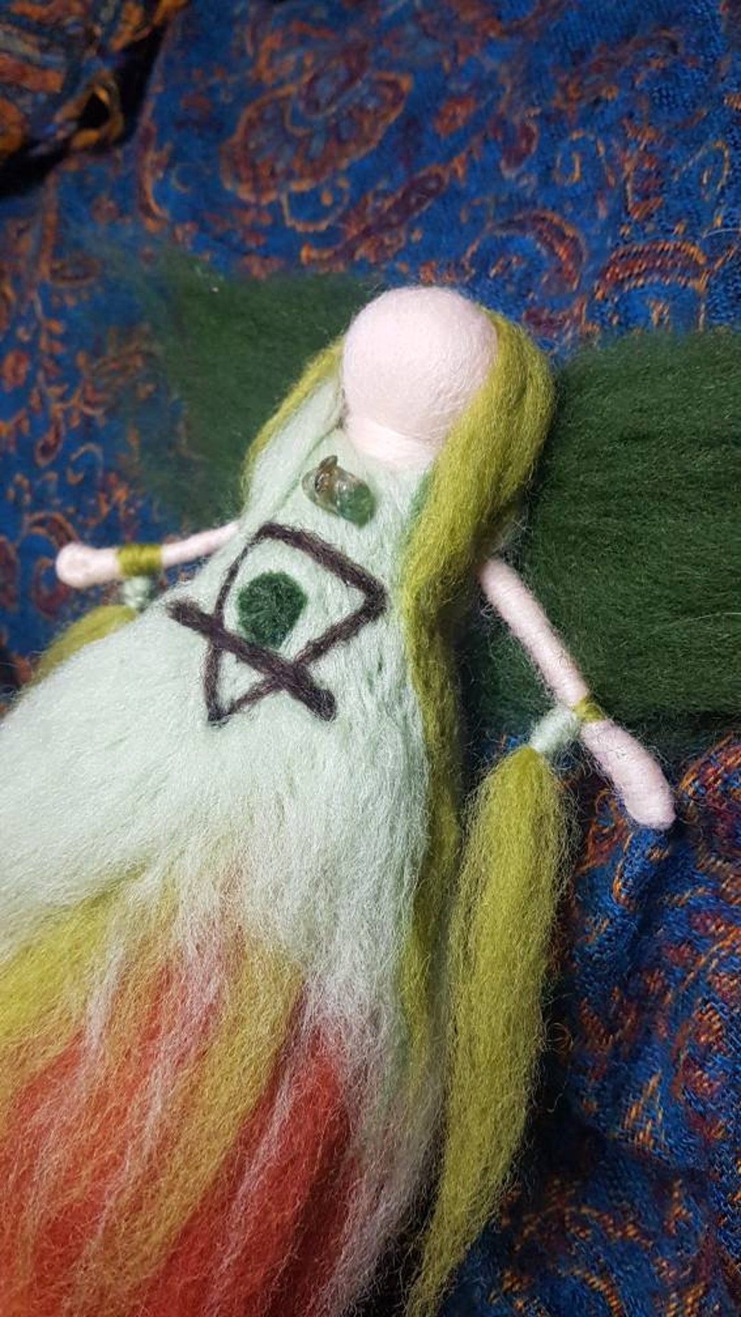 CUSTOM MADE Earth Angel, Earth Element, Fairy, Angel, Fae, Felt Angel ...