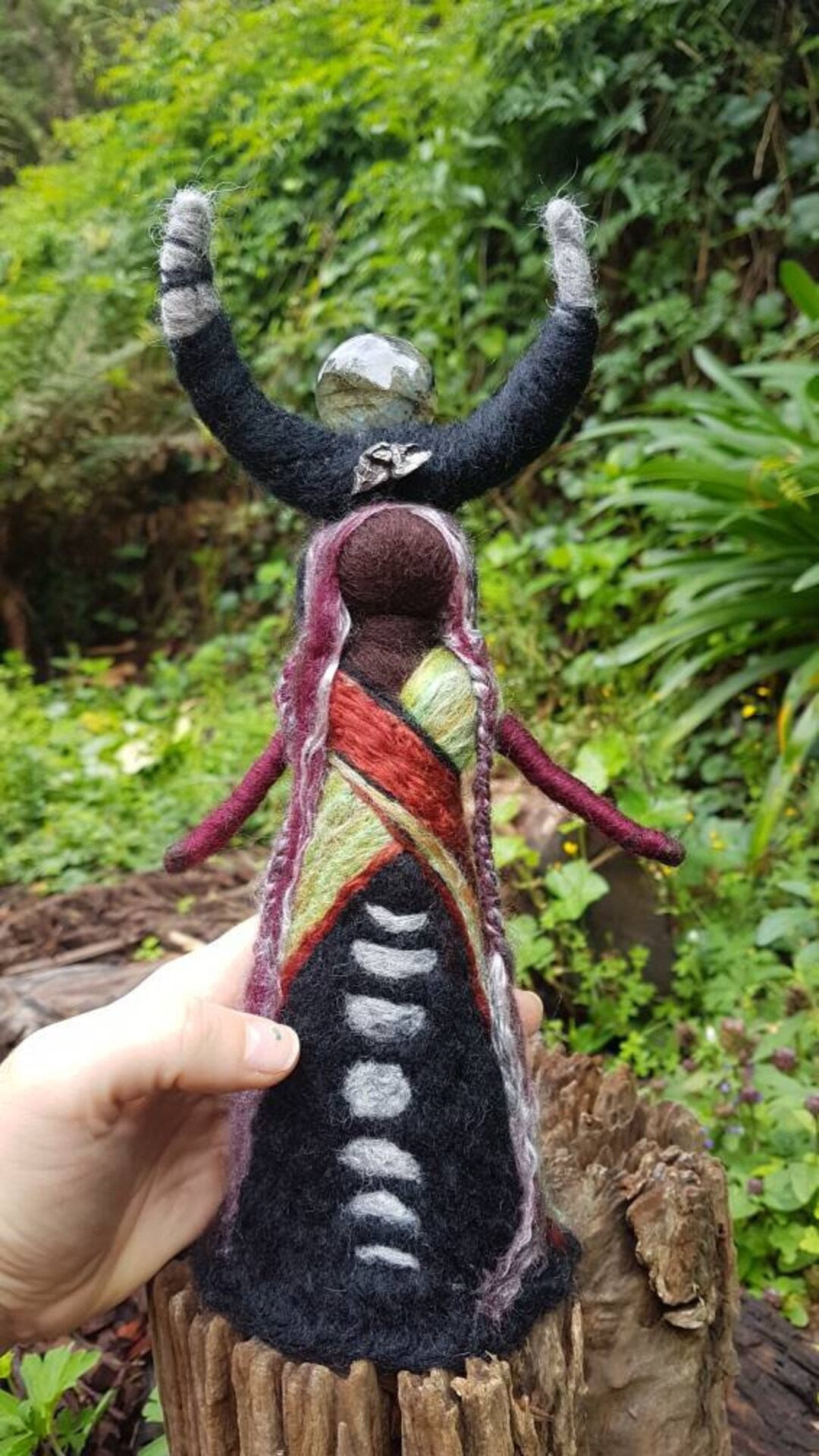 CUSTOM MADE Moon Goddess, Moon, Moon Phases, Triple Moon Goddess ...