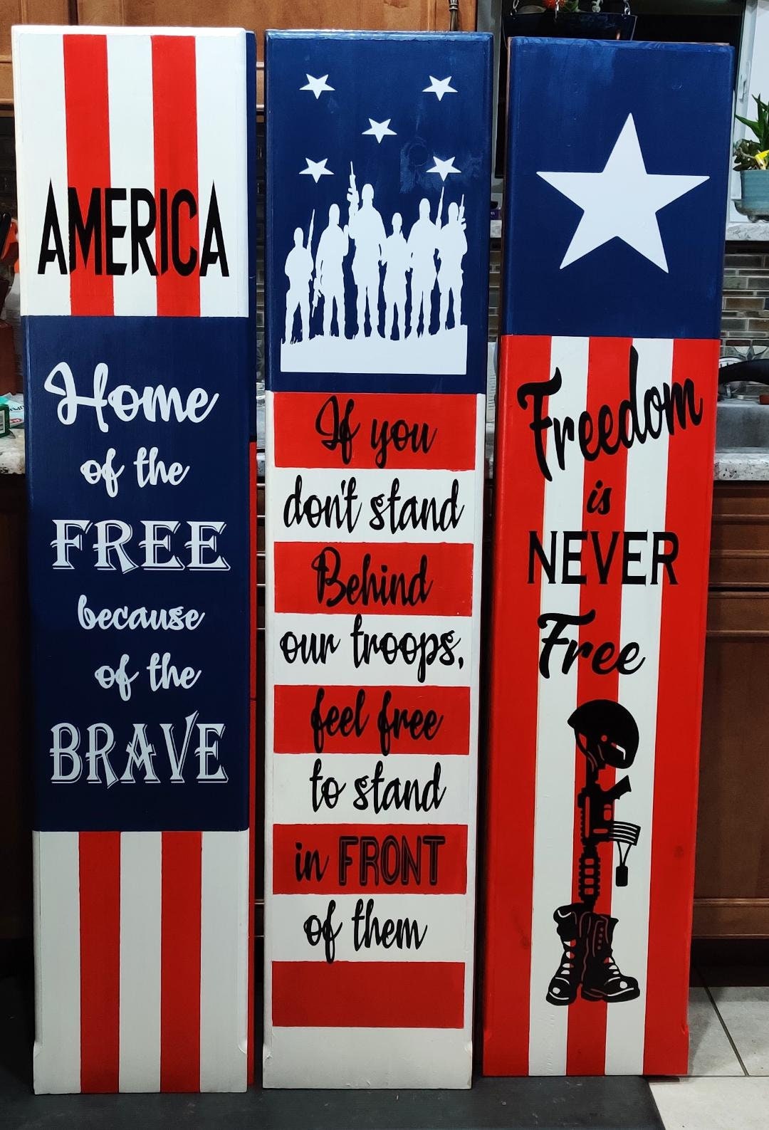 MILITARY PORCH SIGNS - Etsy