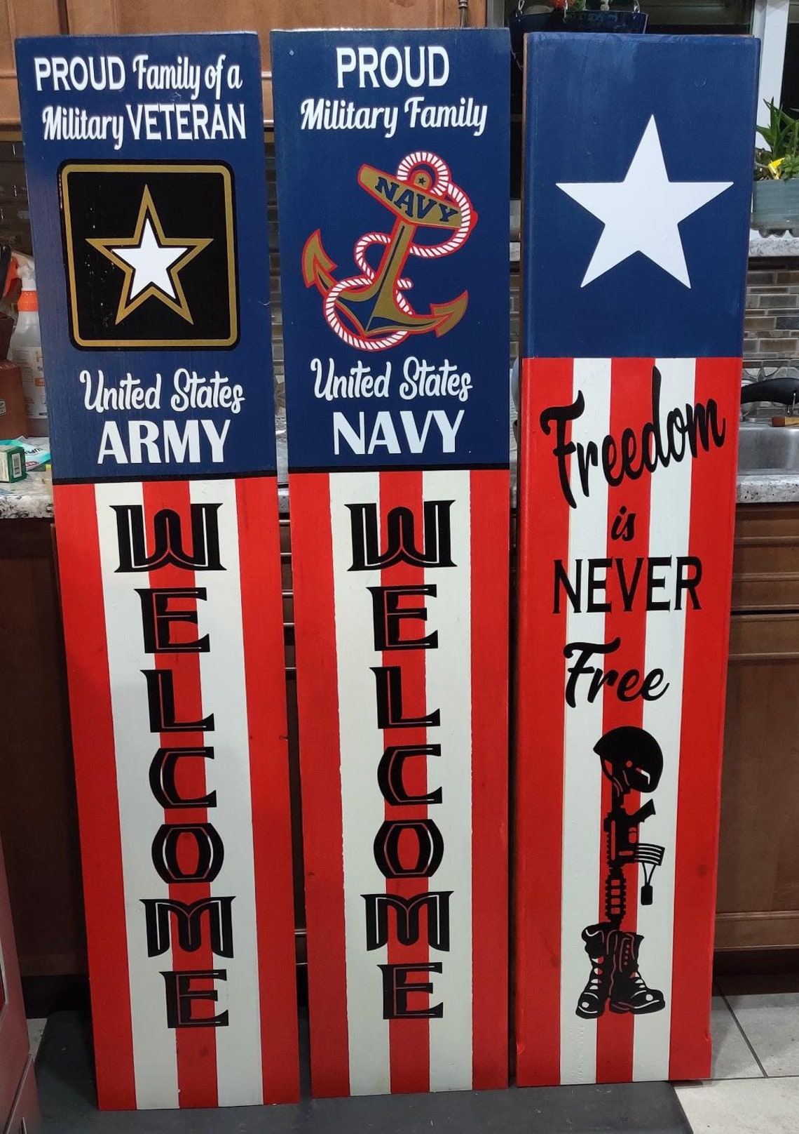 MILITARY PORCH SIGNS - Etsy
