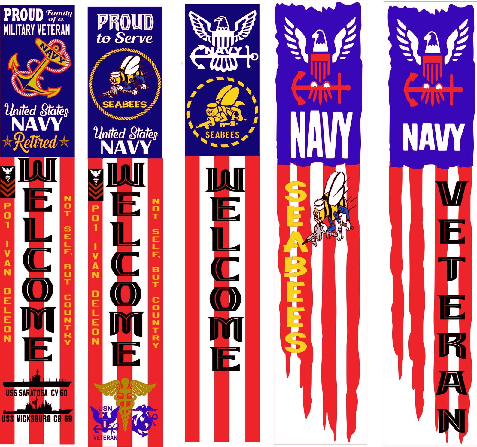 MILITARY PORCH SIGNS - Etsy