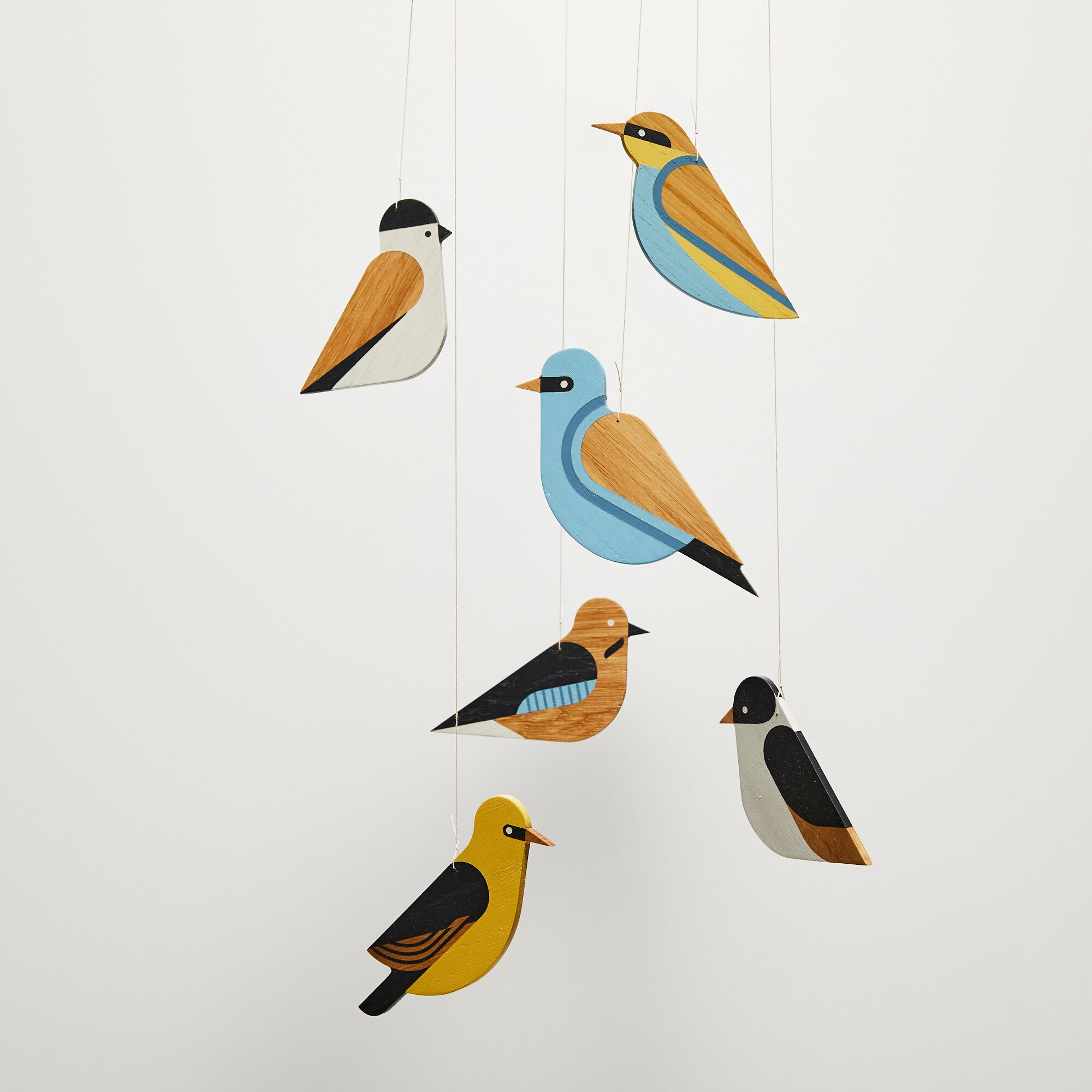 Baby Mobile Birds Mobile Wooden Decoration Baby Decor - Etsy