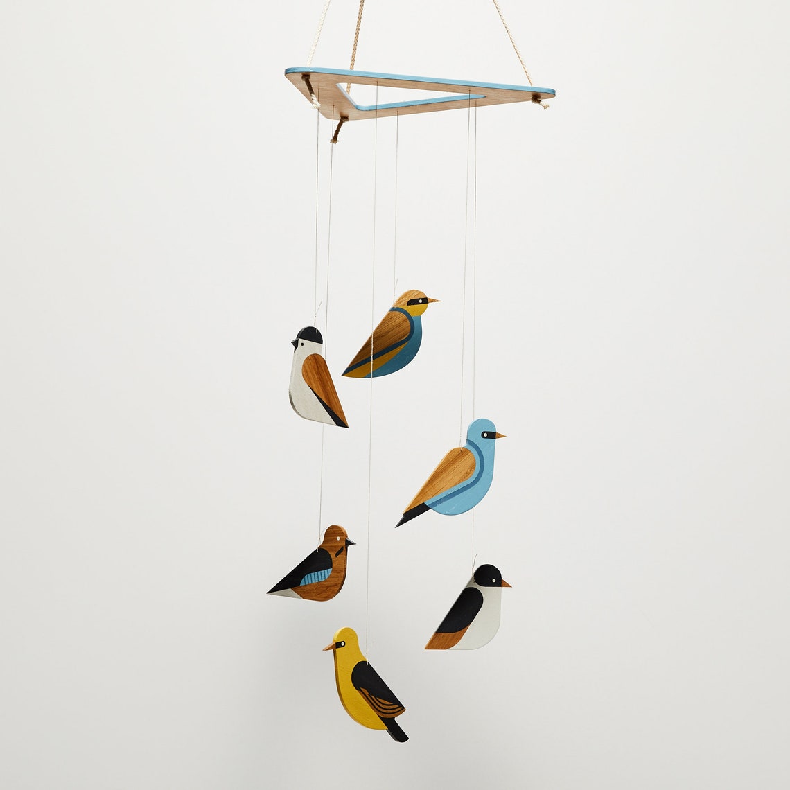 Baby Mobile Birds Mobile Wooden Decoration Baby Decor - Etsy