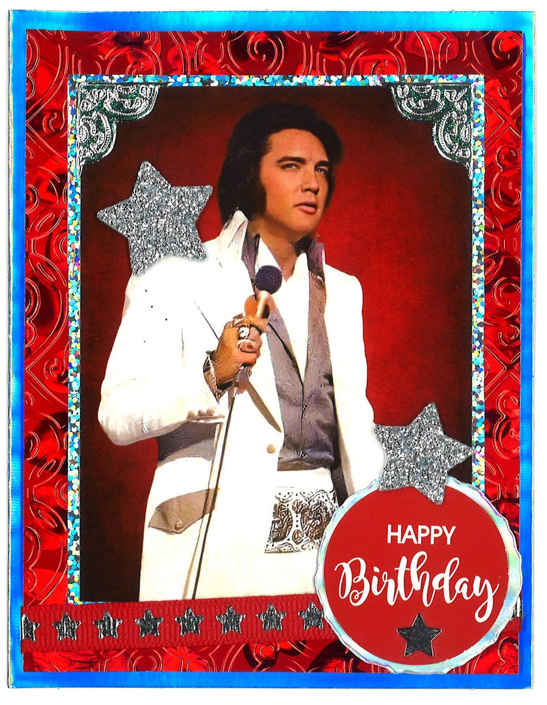 Elvis Birthday Card - Etsy