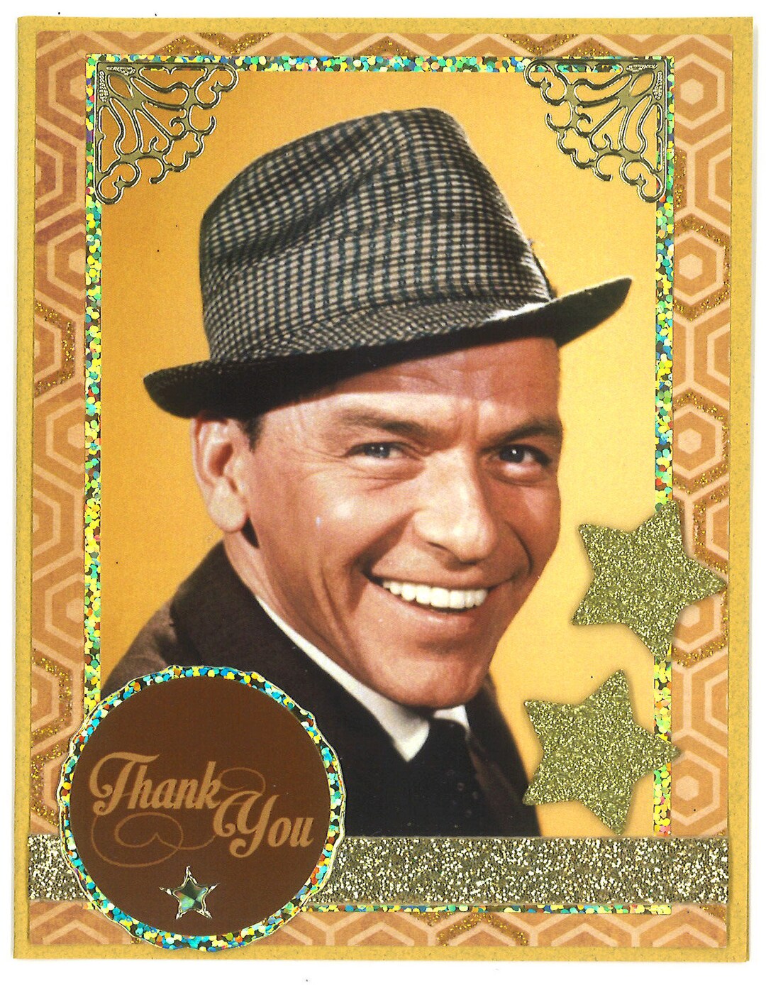 Frank Sinatra Thank You Card - Etsy