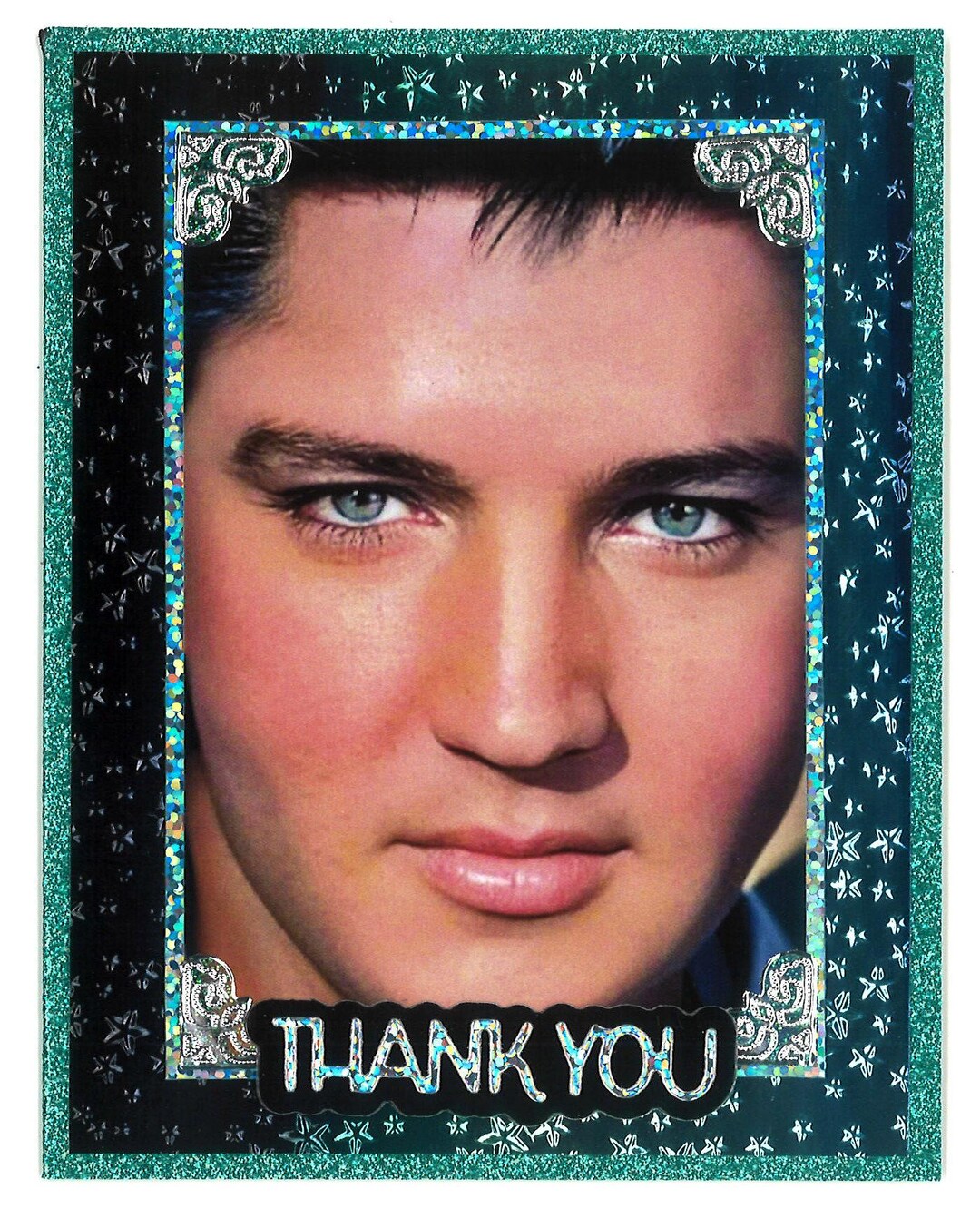 Elvis Thank You Card - Etsy