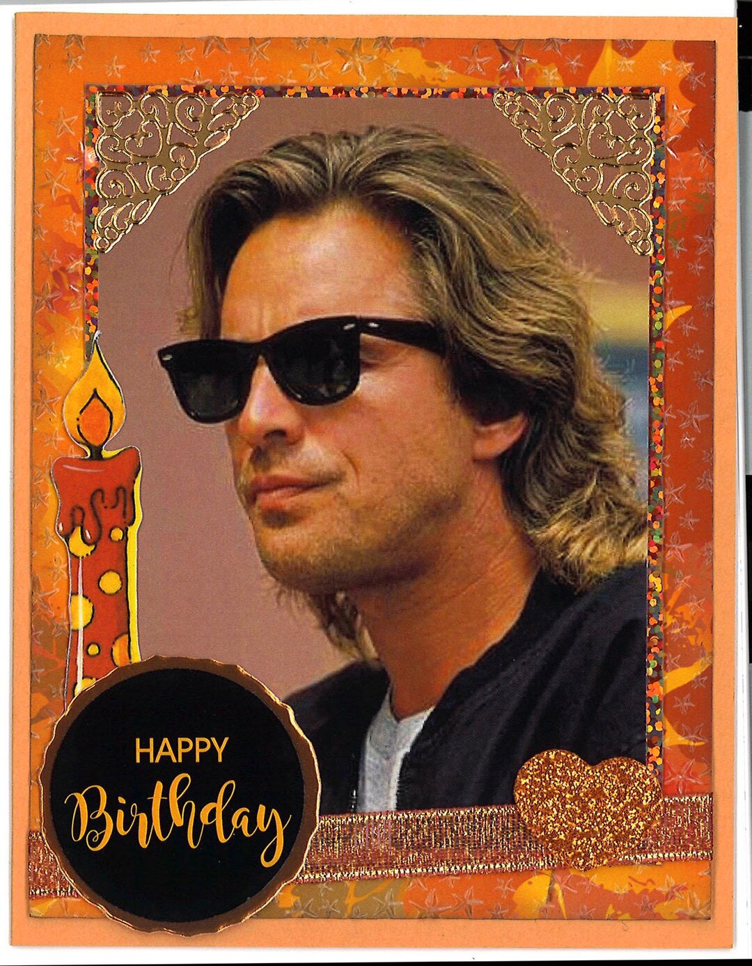 Don Johnson Copper Birthday Card - Etsy