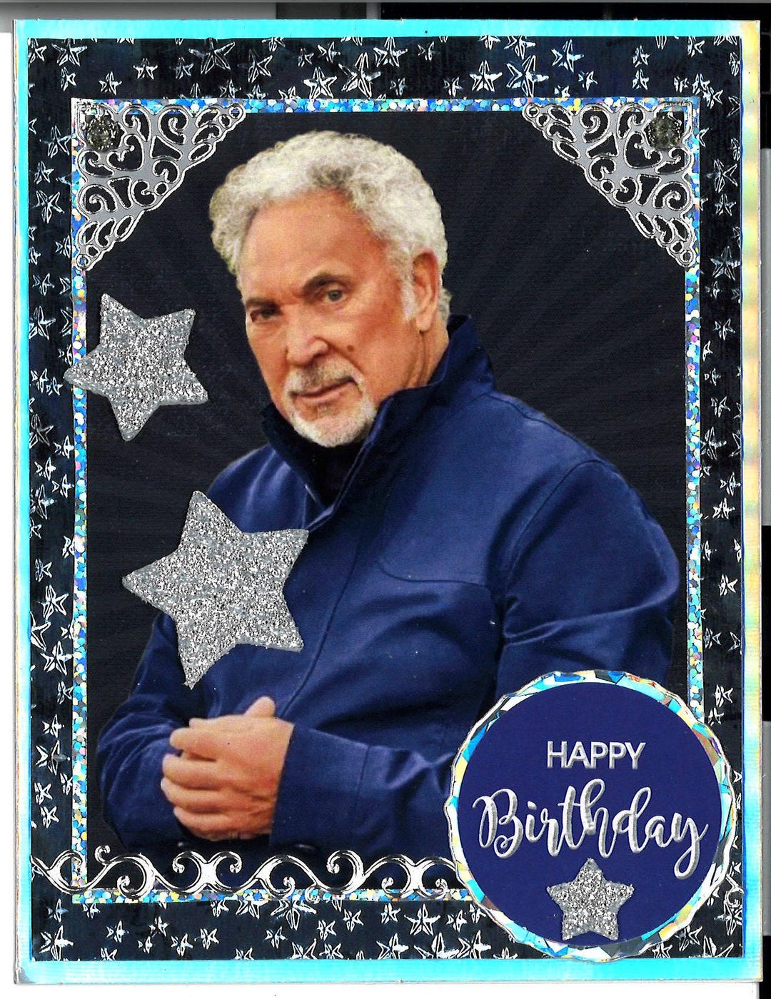 Tom Jones Birthday Card - Etsy