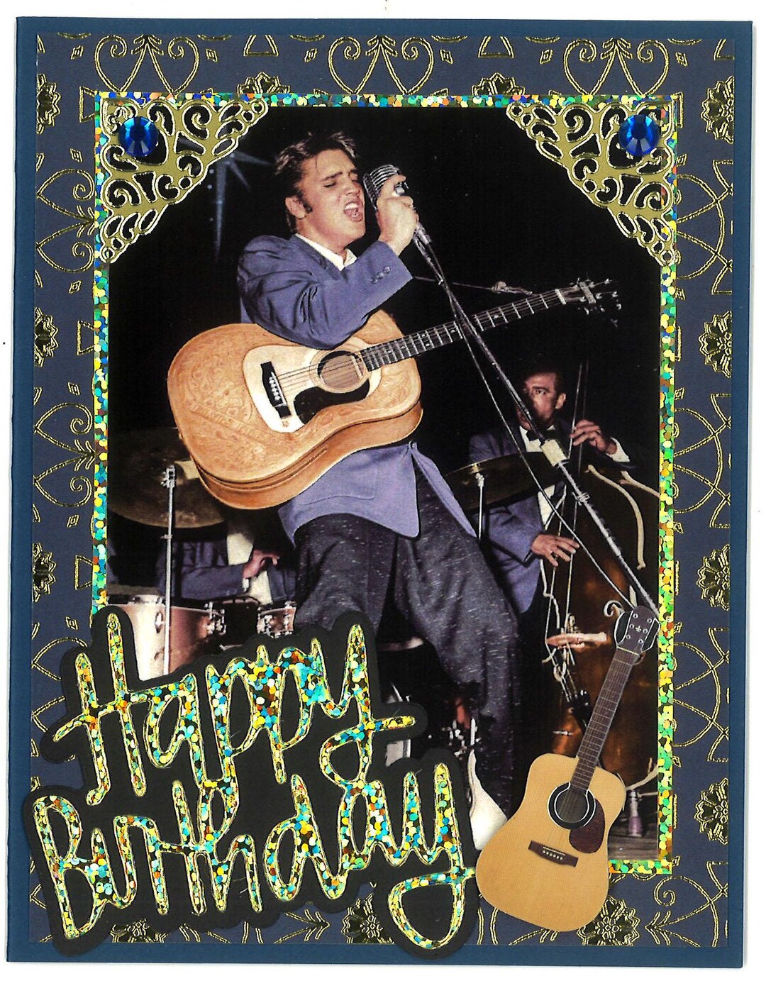 Elvis Birthday Card - Etsy