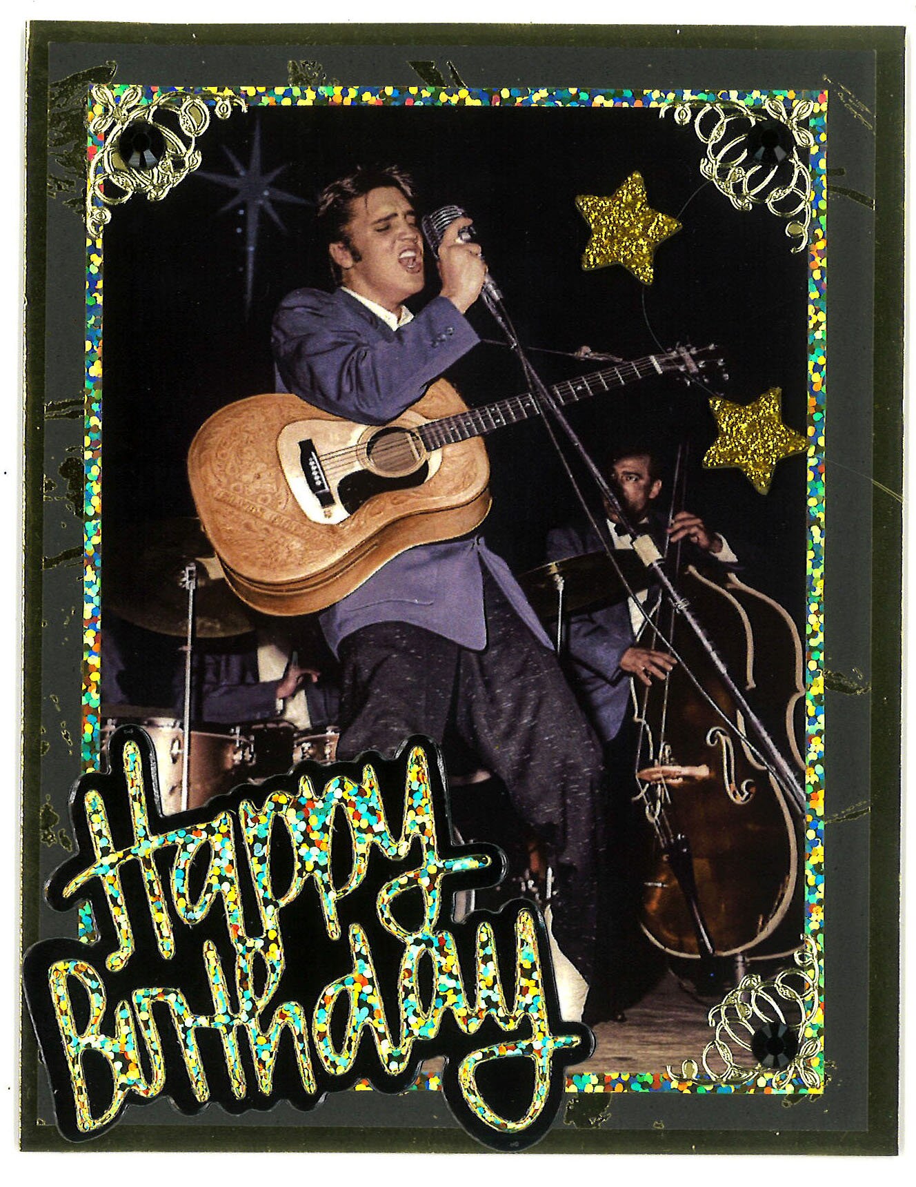 Elvis Birthday Card - Etsy