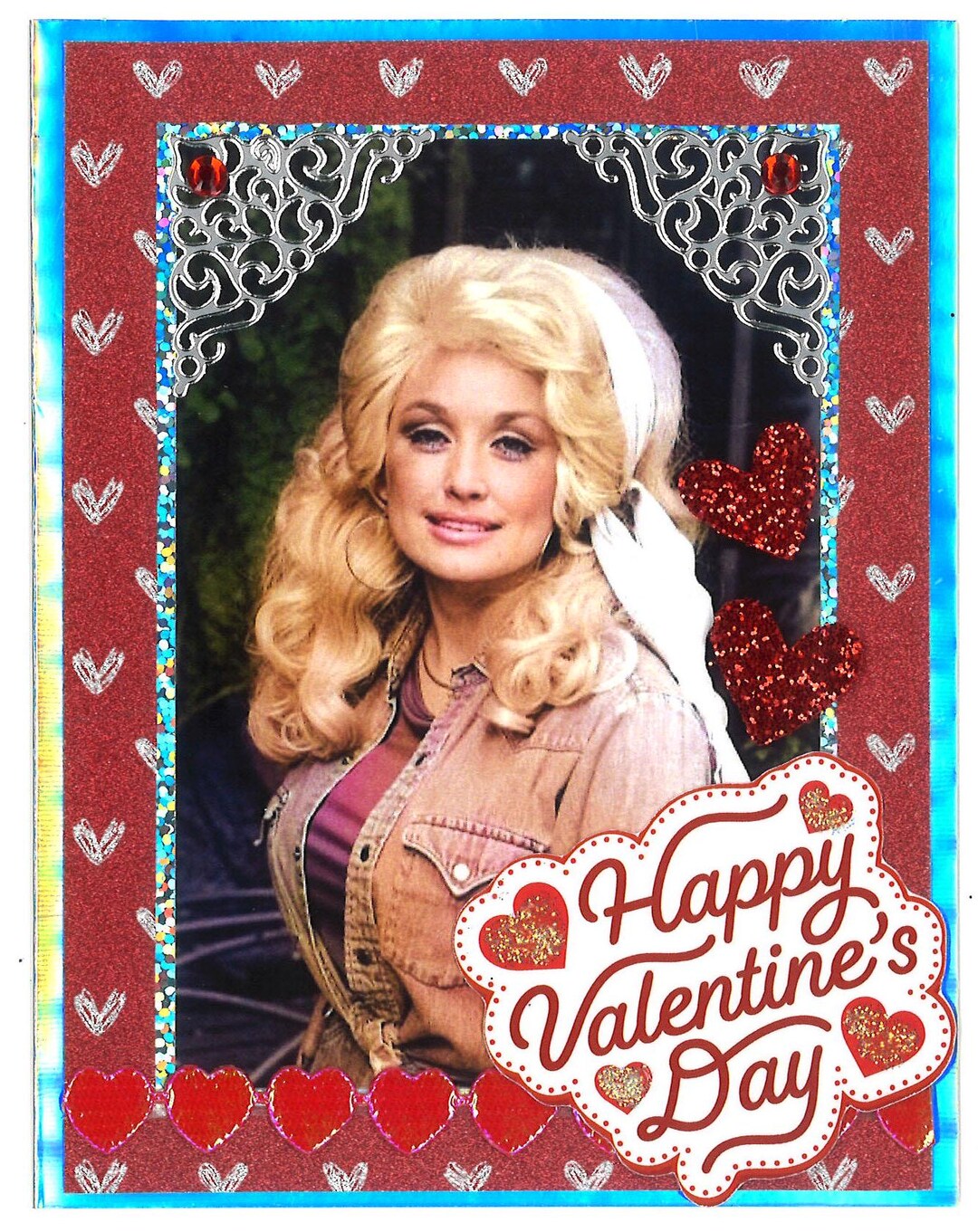 Dolly Parton Valentine Card - Etsy
