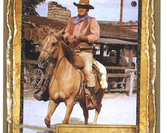 John Wayne Birthday Card - Etsy