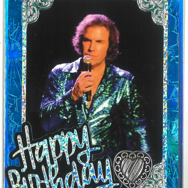 Neil Diamond Birthday Card - Etsy