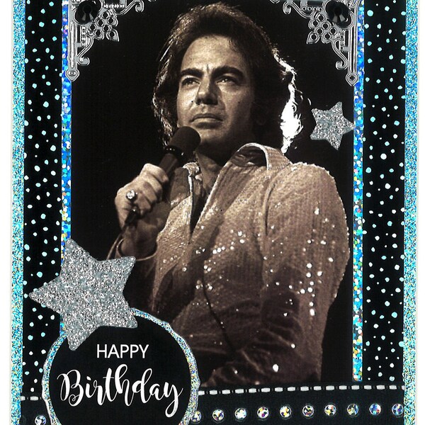 Neil Diamond Birthday Card - Etsy