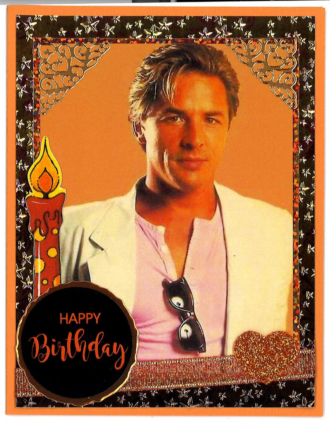 Don Johnson Birthday Card - Etsy