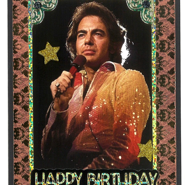 Neil Diamond Birthday Card - Etsy