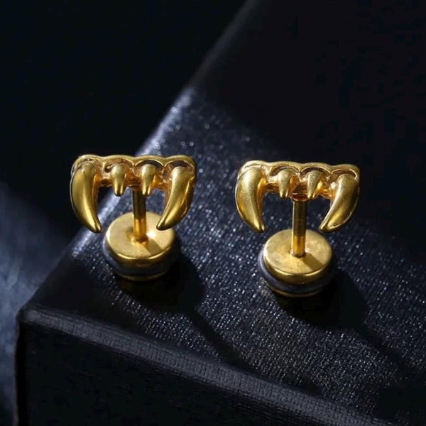 Vampire Fang Piercings - Etsy
