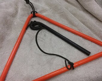 Hand-forged Triangle Dinner Bell - Etsy