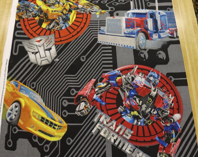 Transformers Fabric by the Yard ~ - Etsy