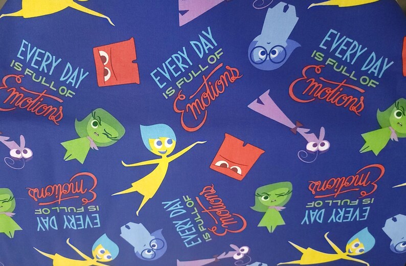 Inside Out Full of Emotion Quilt Fabric by Springs Creative - Etsy