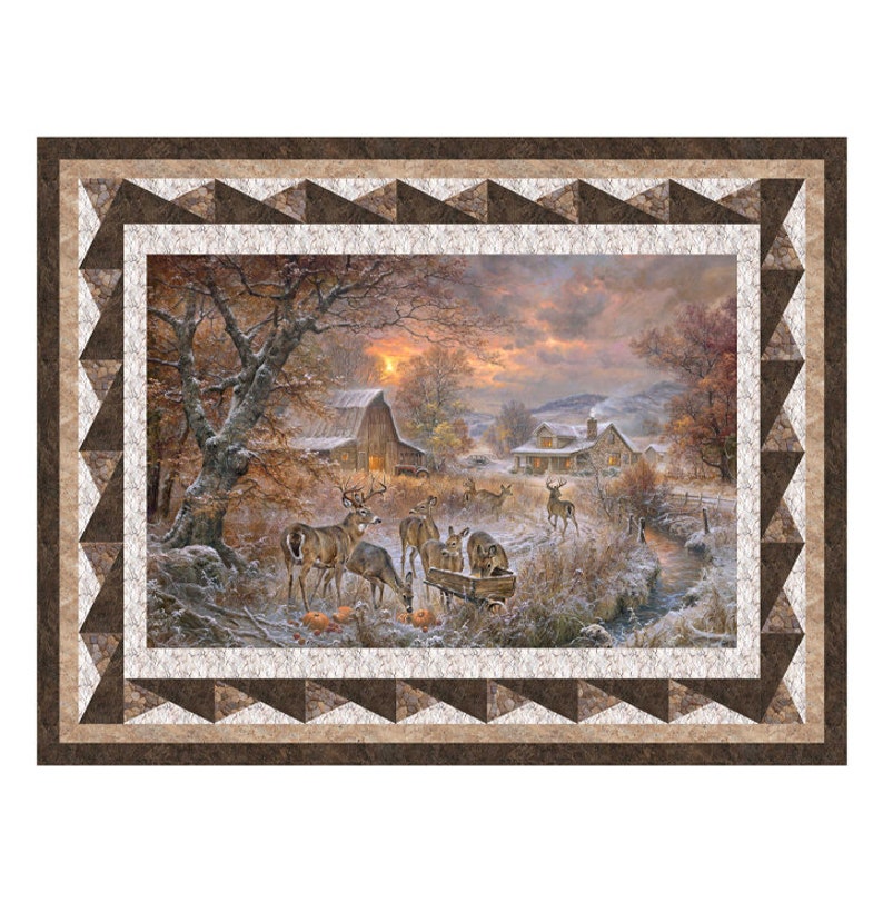 Quilt Kit-first Frost Vintage Frame by Northcott Fabrics - Etsy