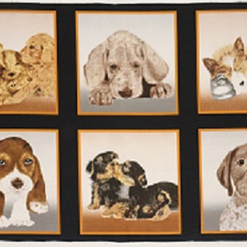 Dog Fabric Panels - Etsy
