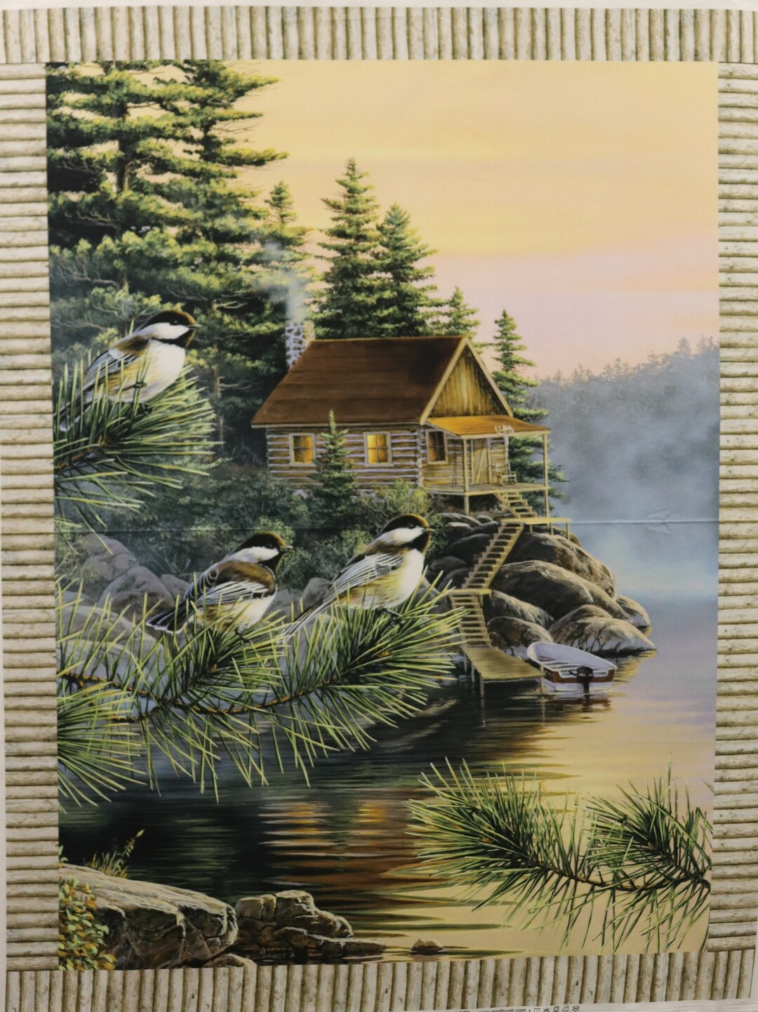 Cabin View Fabric Panel by Northcott - Etsy