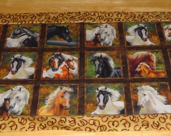 Horse Table Runner | Etsy