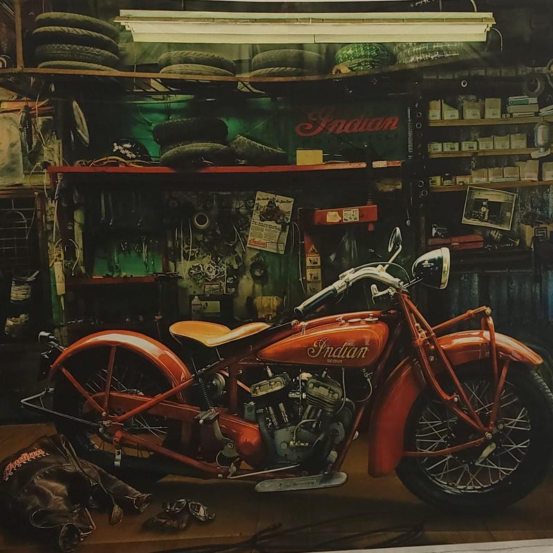 Motorcycle Puzzle - Etsy