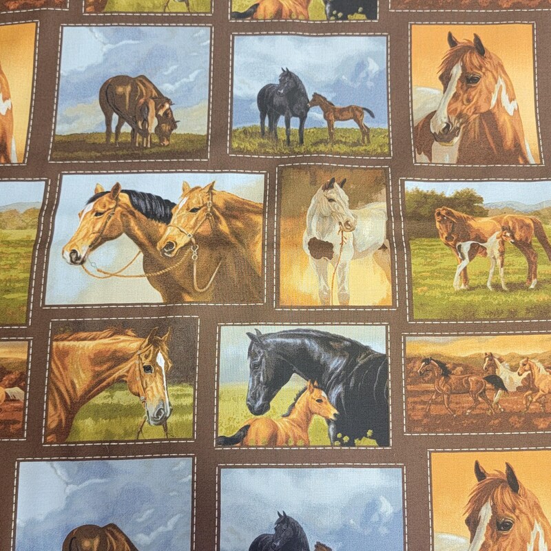 Horses Fabric - Etsy