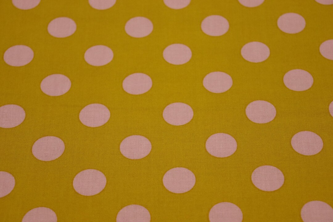 Pom Poms Marigold Free Spirit Fabrics Quilt Fabric Yardage - Etsy