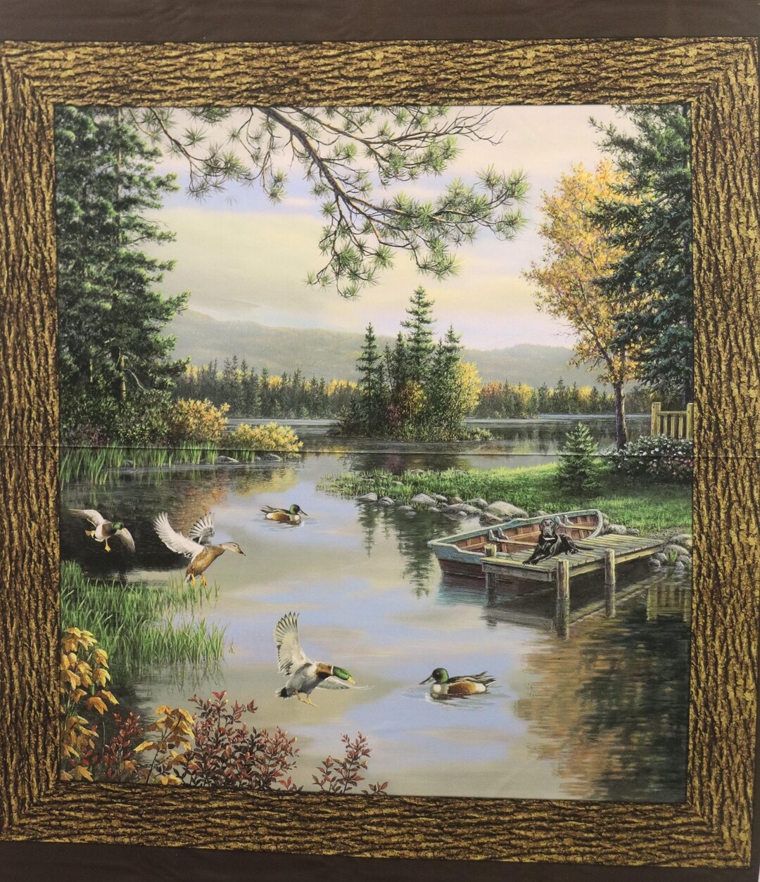 Lake Side Quilt Fabric Panel by Windham Fabrics - Etsy