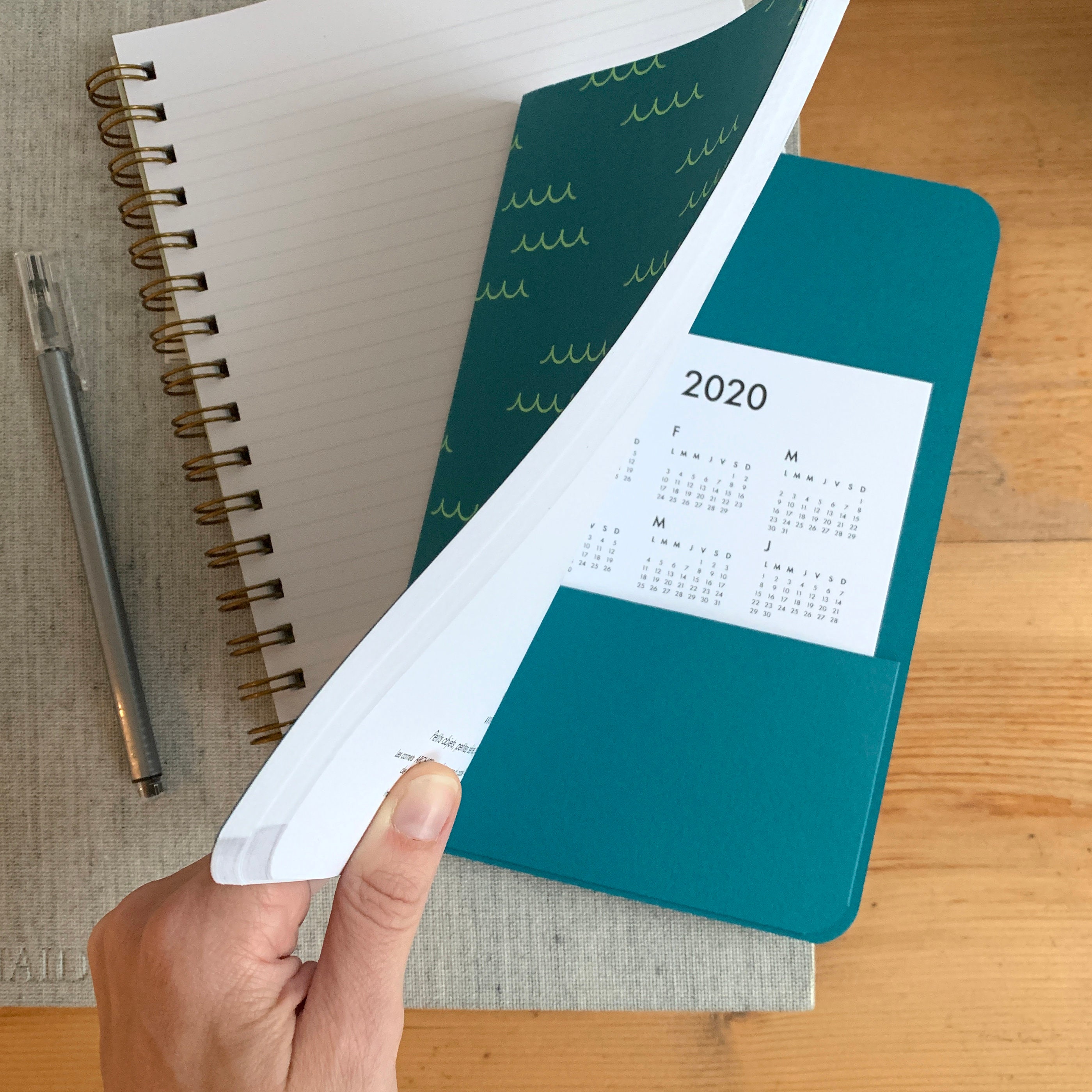 Agenda SMALL SQUARES Planner 52 Weeks | Etsy