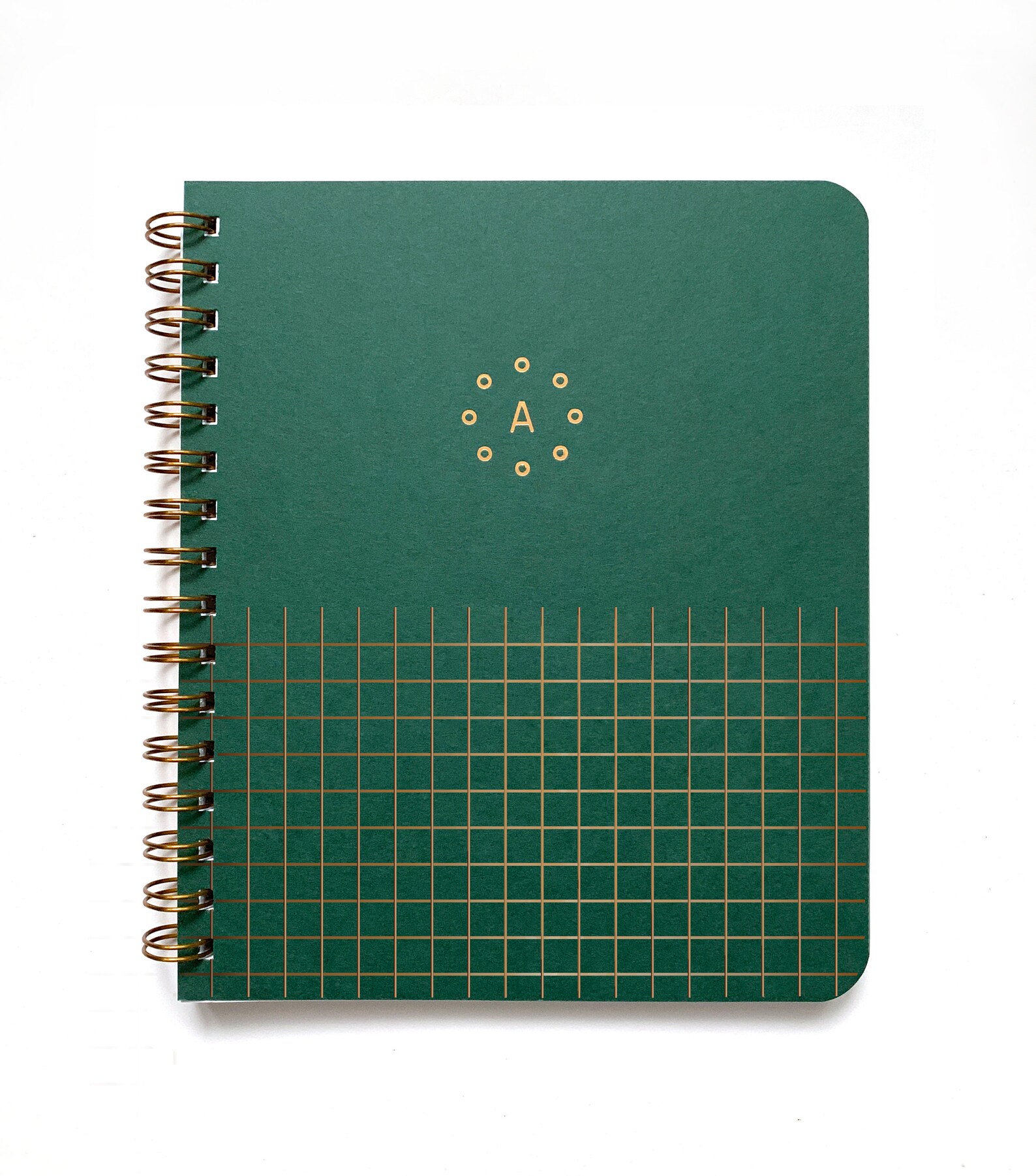 Wire-o Spiral Notebook // SMALL SQUARES 130 Pages | Etsy