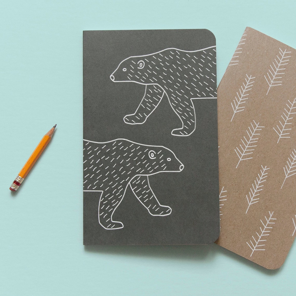 Notebook // BEAR | Etsy