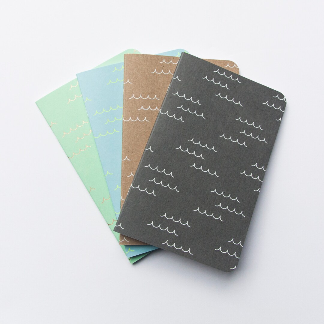 Notebook // WAVES - Etsy