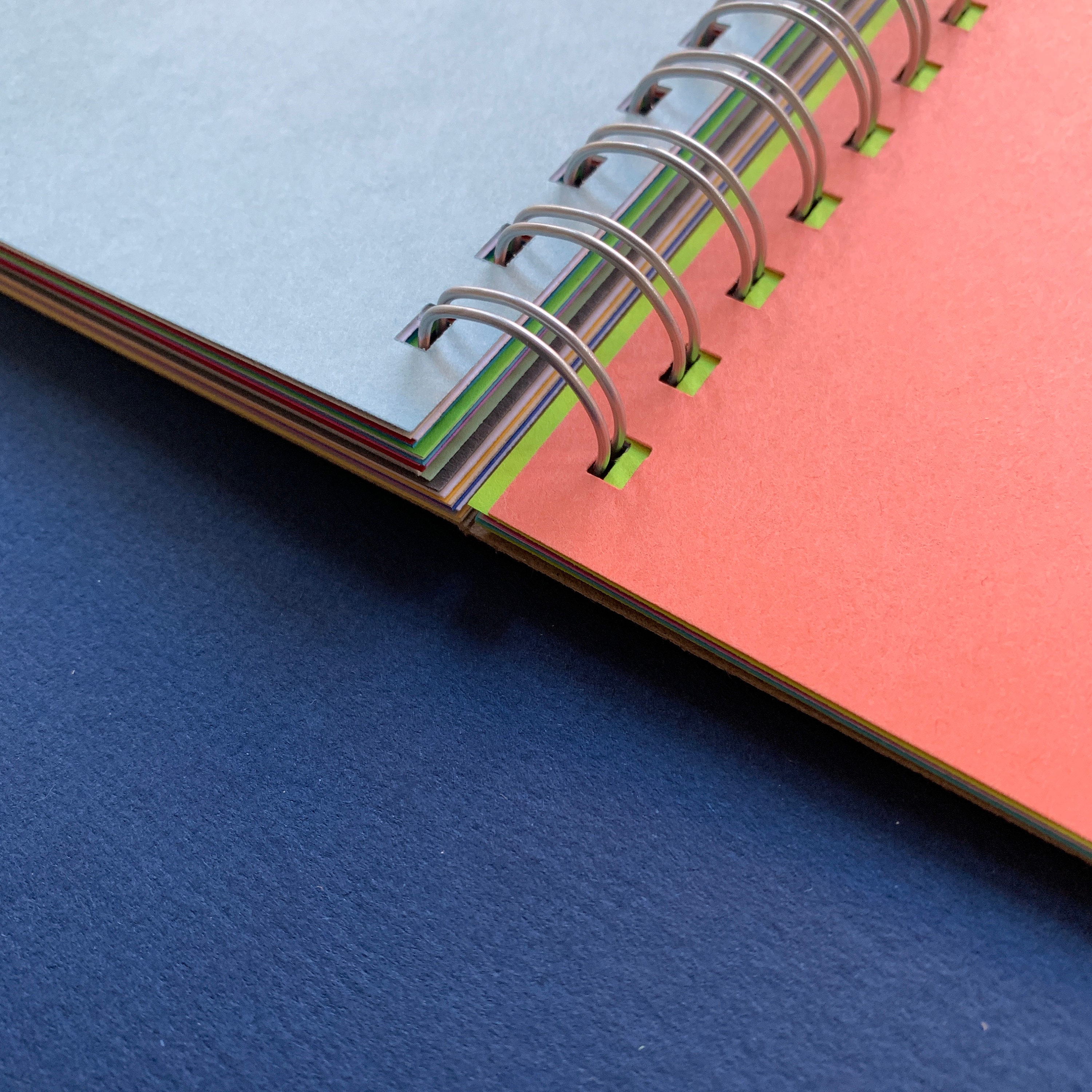 MULTICOLOUR Journal Rainbow 70 Mixed Pages Junk Book | Etsy