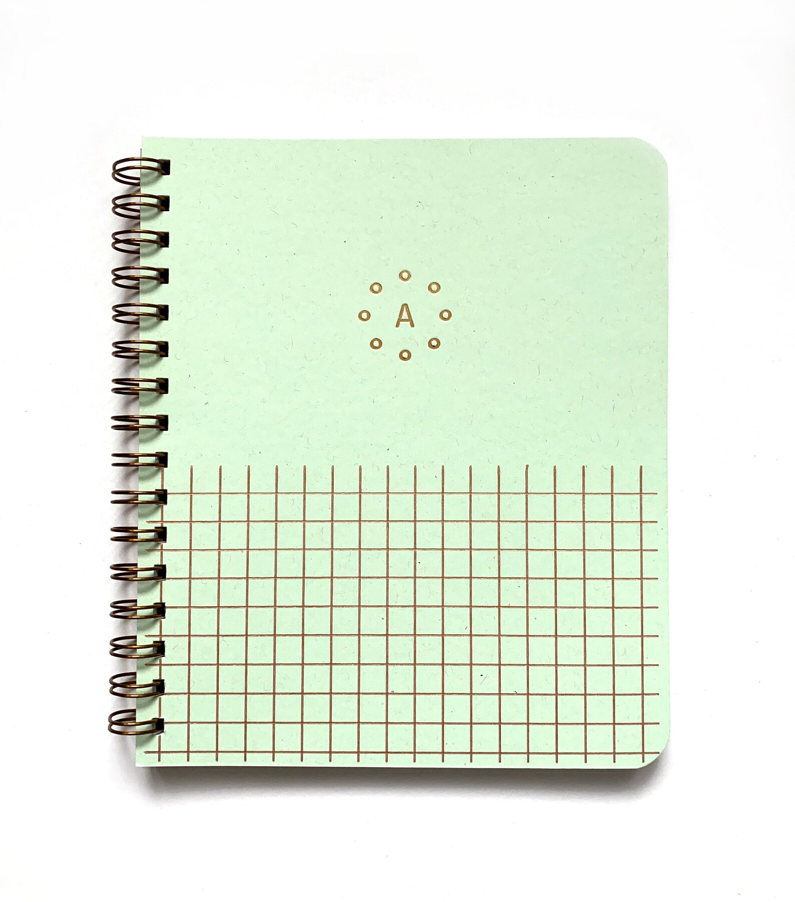 Wire-o Spiral Notebook // SMALL SQUARES 130 Pages | Etsy