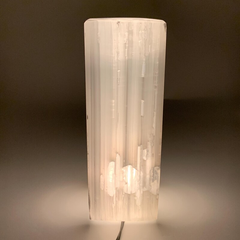 Selenite Lamp - Etsy