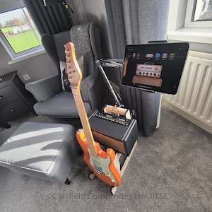 Custom Spark Amp Kicker With Guitar Stand, Amplifier Holder With Pedal ...
