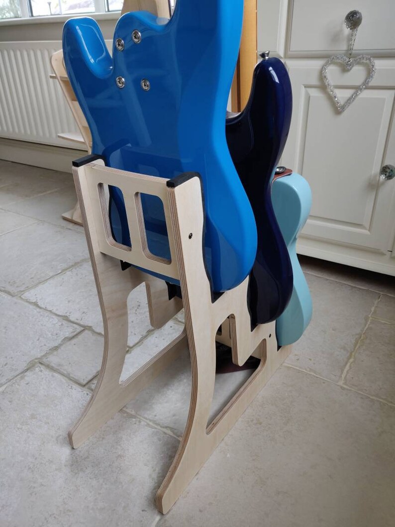 Triple/three Guitars Instrument Stand Customisable for Guitar | Etsy