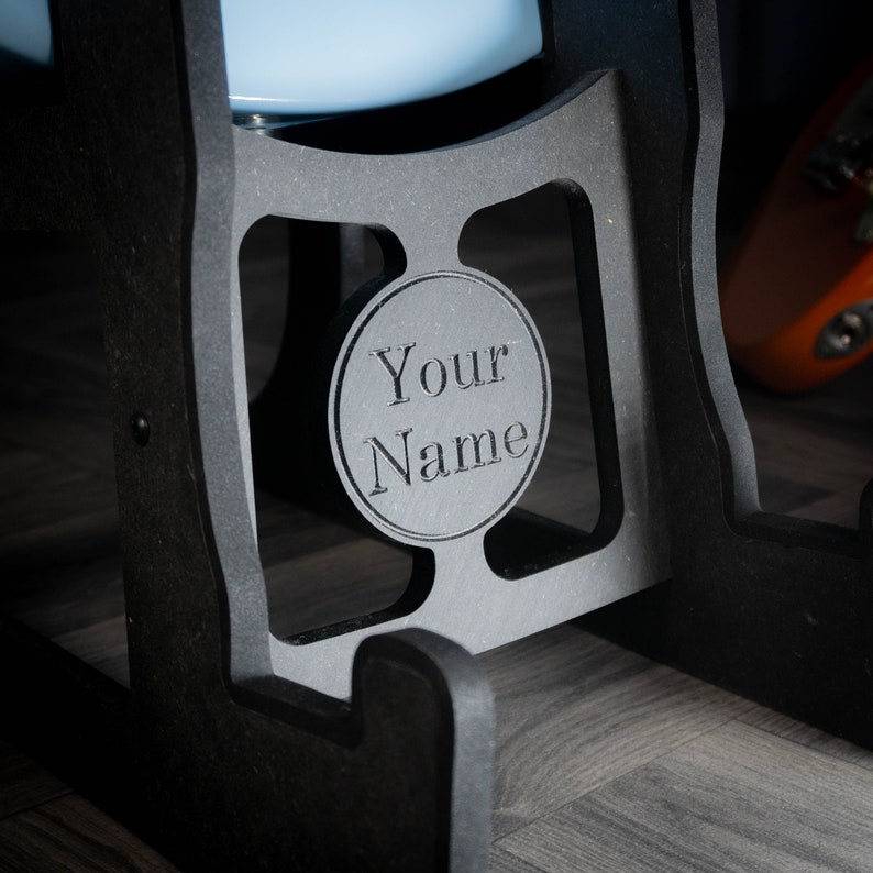 Custom Double Decker Guitar Stand – Charcoal Black Rack for Acoustic ...