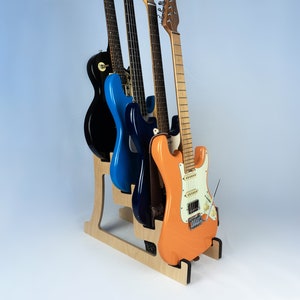 Quad Decker Musical Instrument Stand, Customisable for Guitar and More ...